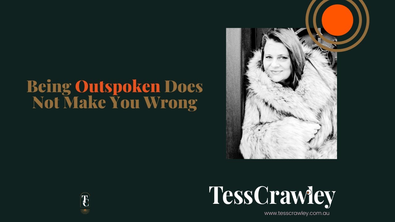 Being Outspoken Does Not Make You Wrong - YouTube