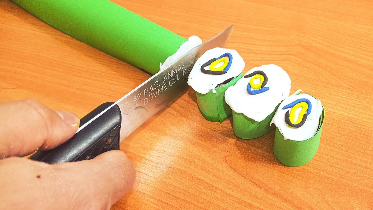 PAPER SUSHI - STOP MOTİON VİDEO - YouTube