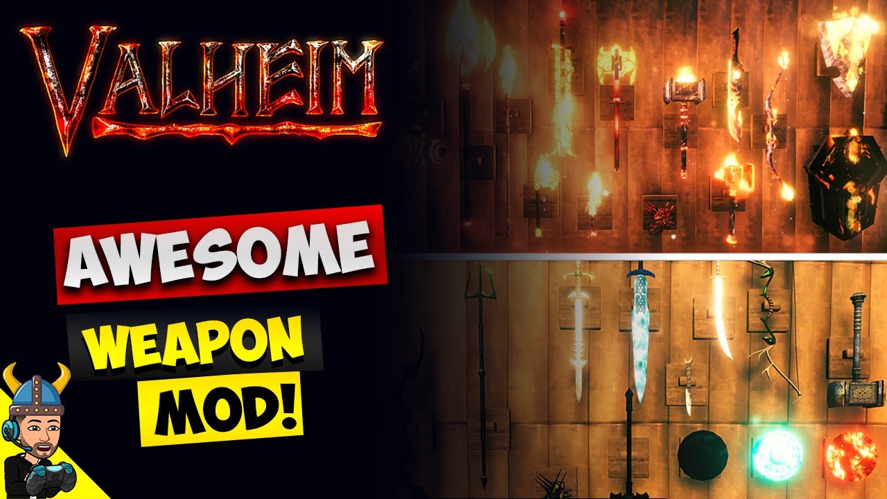 Valheim Warfare Mods - More Weapons, Armor + Tools! - YouTube