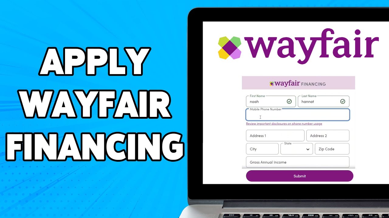 How To Apply For Wayfair Financing 2024 | Wayfair Financing Application ...