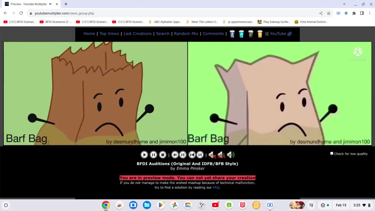 BFDI Auditions (Original And IDFB/BFB Style) - YouTube