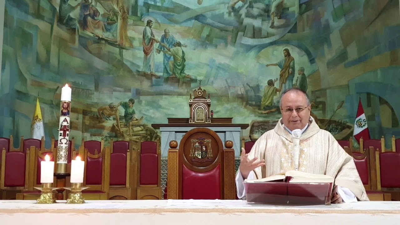 Misa Viernes V Pascua. P. Juan Roger - YouTube