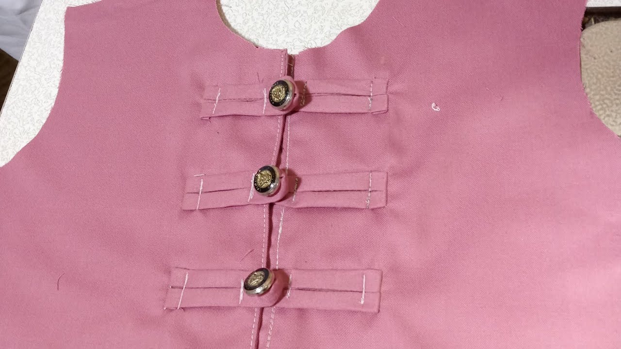 coba deh buat kancing China dengan cara ini pasti mudah.#herytailor ...