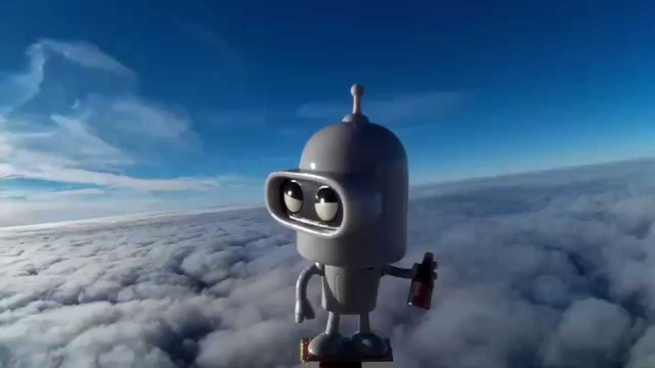 Futurama - Bender lost in Space - Full Flight - YouTube
