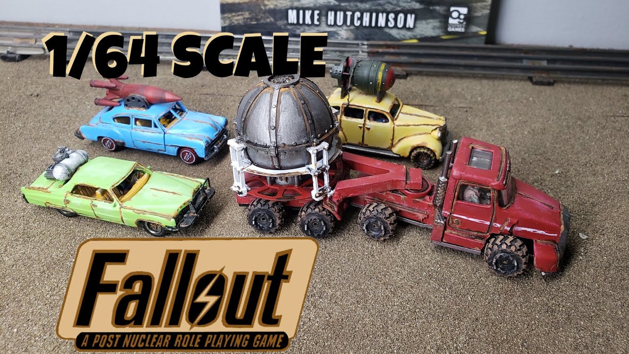 Diecast Mafia Custom Post Apocalyptic Fallout War Rig - YouTube