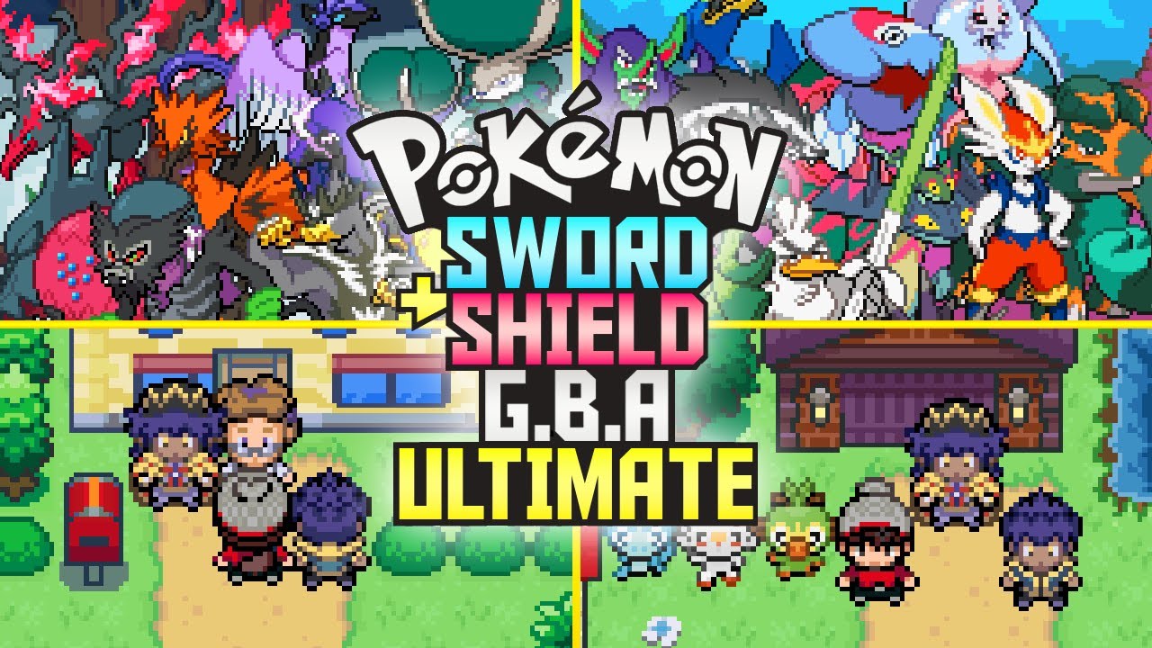 Completed ENGLISH Pokemon GBA Rom With Mega Evolution, Gigantamax ...