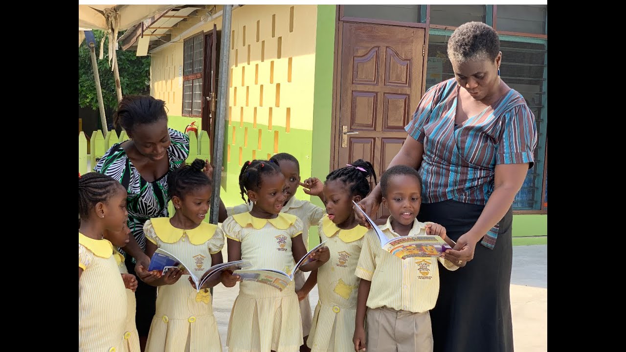 School Children In Ghana Are Excited To Receive Nicholas Buamah's Books ...