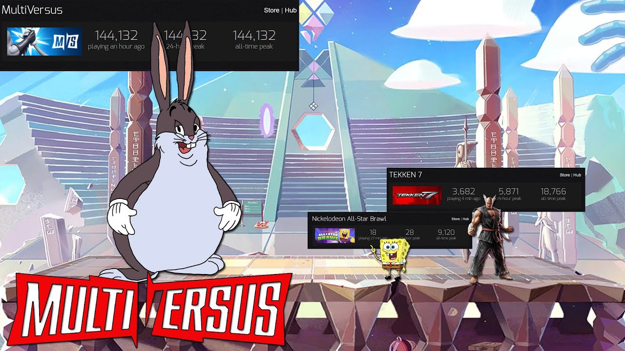 MultiVersus shatters Fighting Game concurrent player records on day 1 ...