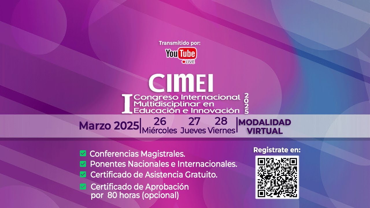 DÍA 3: CIMEI - I Congreso Internacional Multidisciplinar en Educación e ...