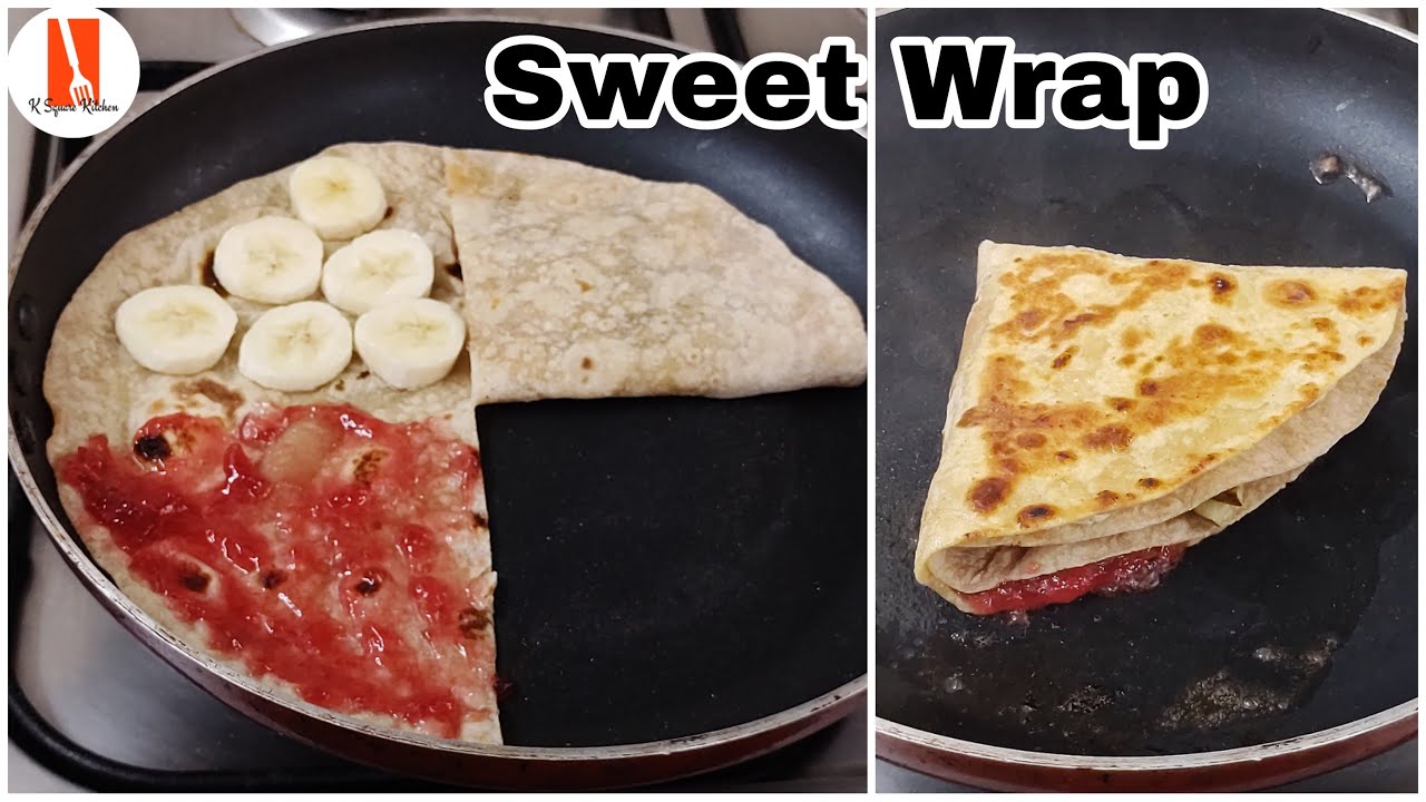 Sweet Wrap🌯 | Trending Wrap Hack🌮 |Indian Food #Shorts - YouTube