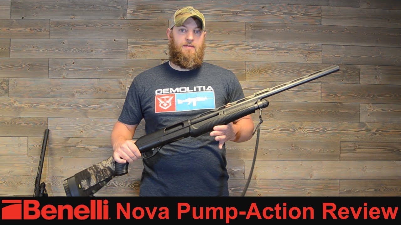 Benelli Nova Pump-Action Review - YouTube