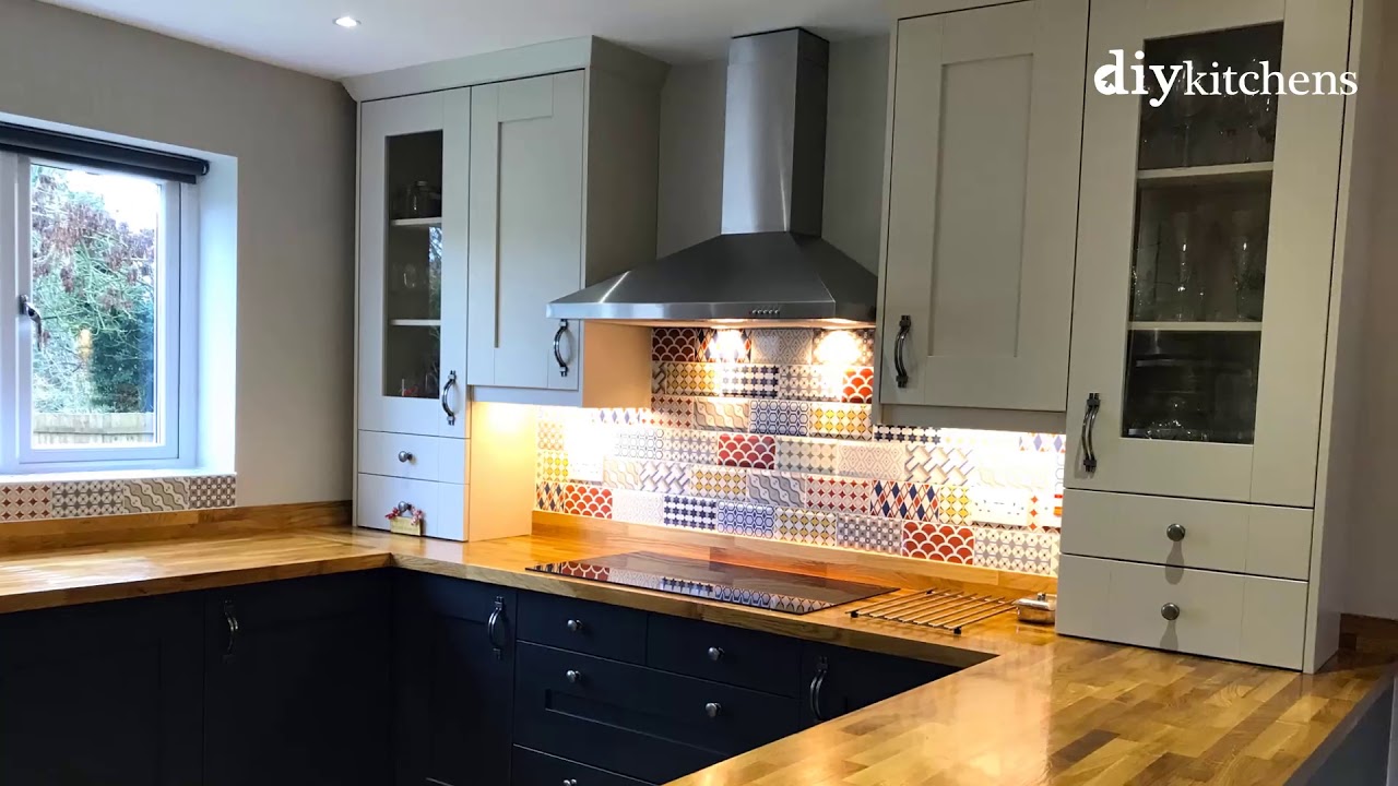 Innova Malton Shaker Oak Effect Kitchens - 60 Second Showcase - Part 5 ...