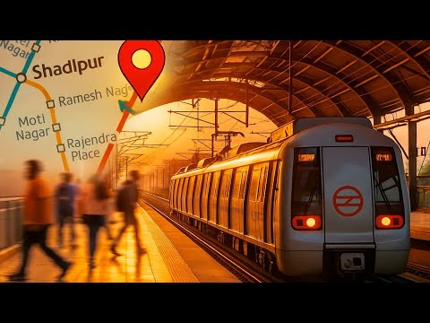 Shadipur Metro Station 🚉 | West Patel Nagar | New Delhi | 110008 - YouTube