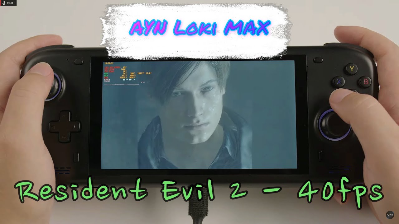 AYN Loki MAX | Resident Evil 2 | Handheld gaming! Reaction. - YouTube