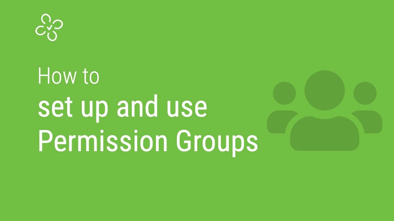 How to set up and use Permission Groups - YouTube