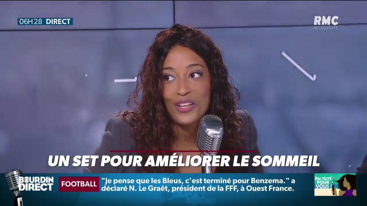 Djena Tsimba a testé pour vous notre set magnétique du sommeil ! - YouTube