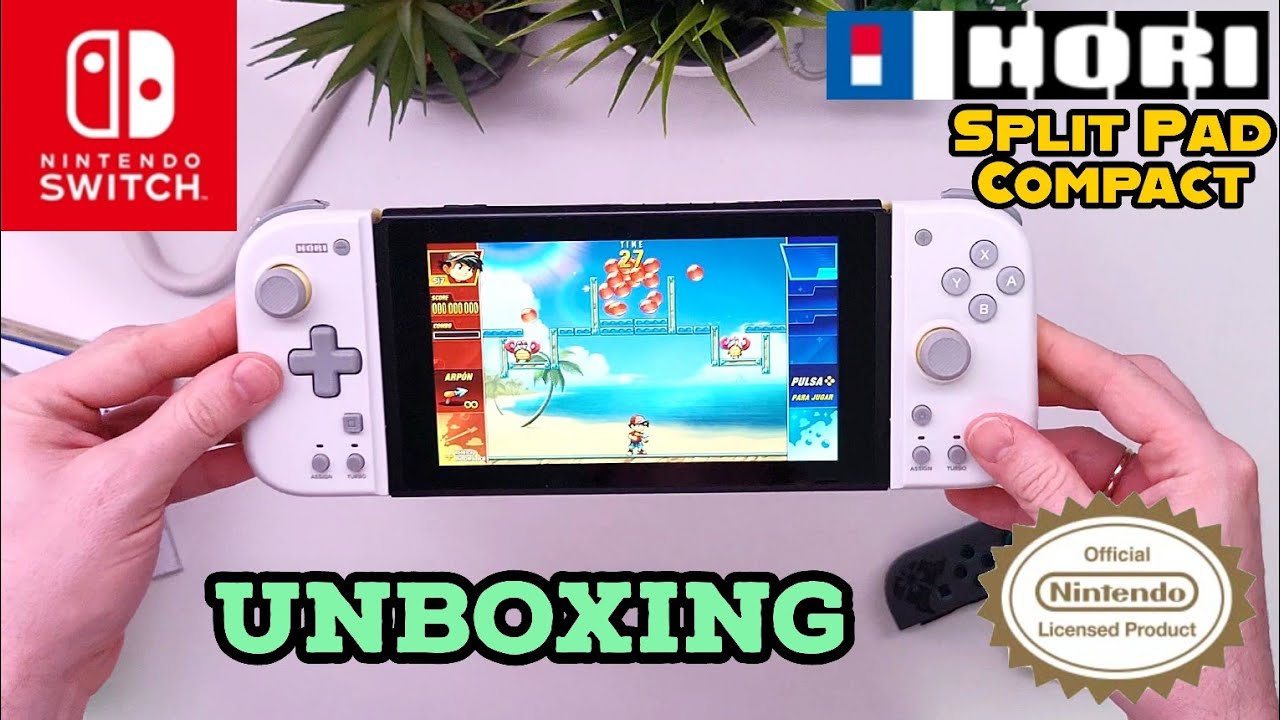 Nuevo Controlador Hori Split Pad Compact para Nintendo Switch- UNBOXING ...