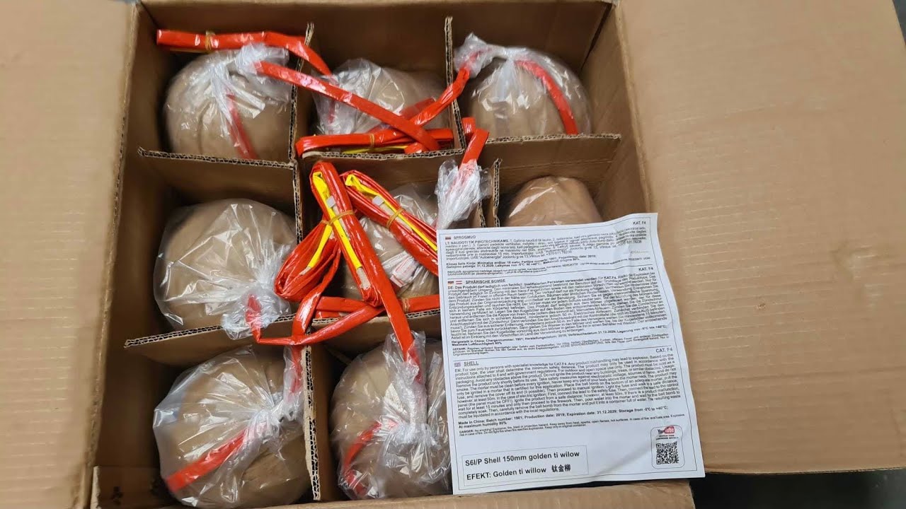 Sier Shells schieten compilatie [Part 2] : Vuurwerk Stookmeeting ...