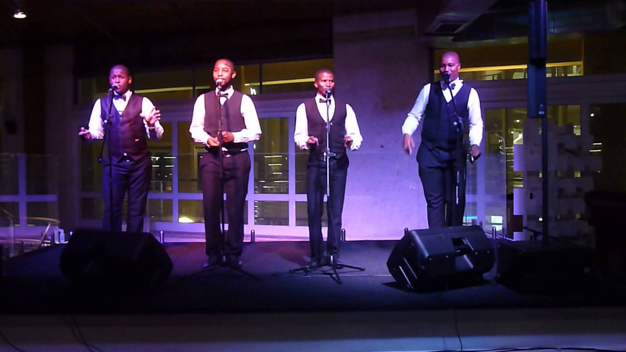 Imbube Singers in Cape Town - YouTube