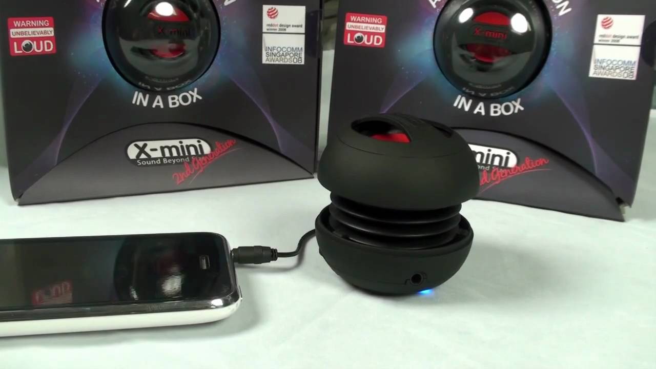 XMI X-mini II @ iskampc.com - YouTube