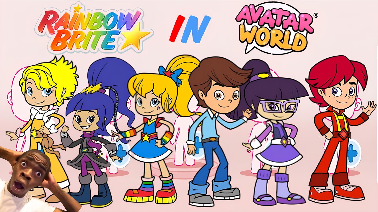 Rainbow Brite 2014 🌈 All Characters Cosplay in Avatar World - YouTube