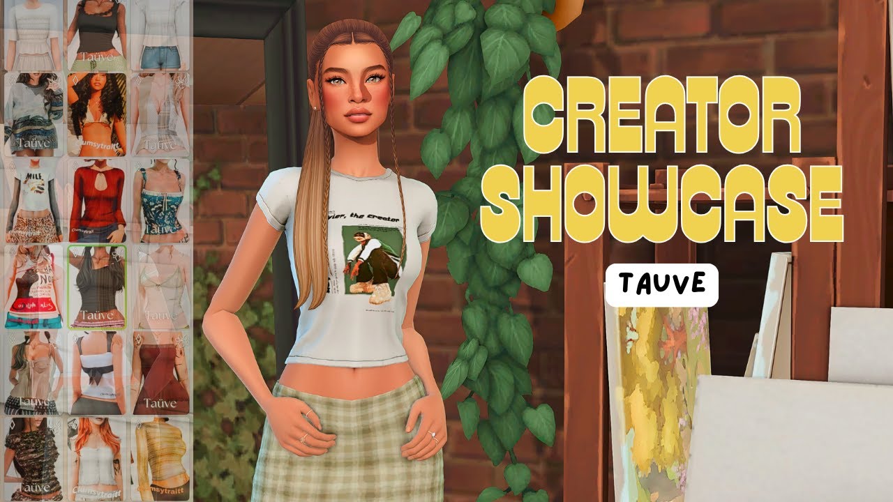 Sims 4 Creator Showcase | Tauve - YouTube