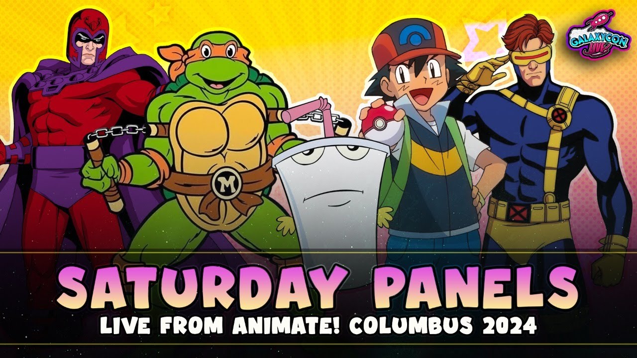 Animate! Columbus | All Saturday Main Stage Panels - YouTube