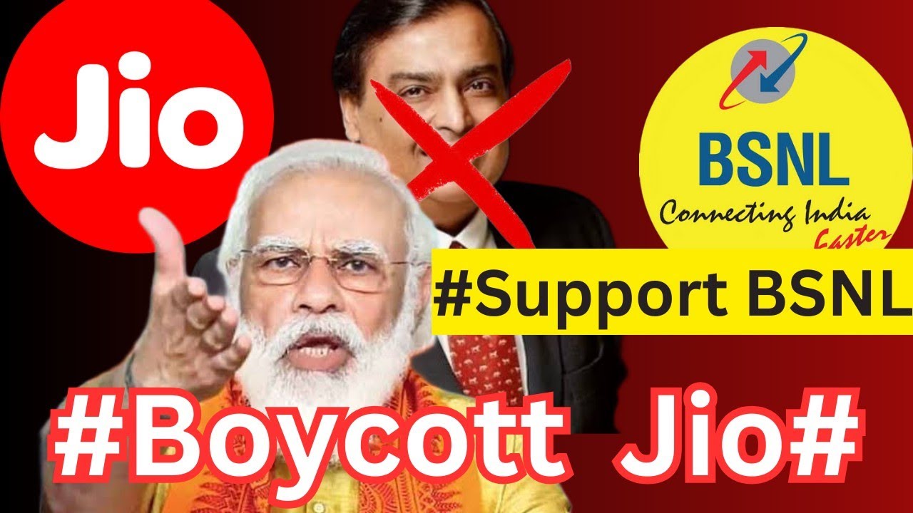 boycott jio trend and support bsnl . bsnl news . jio price hike ...