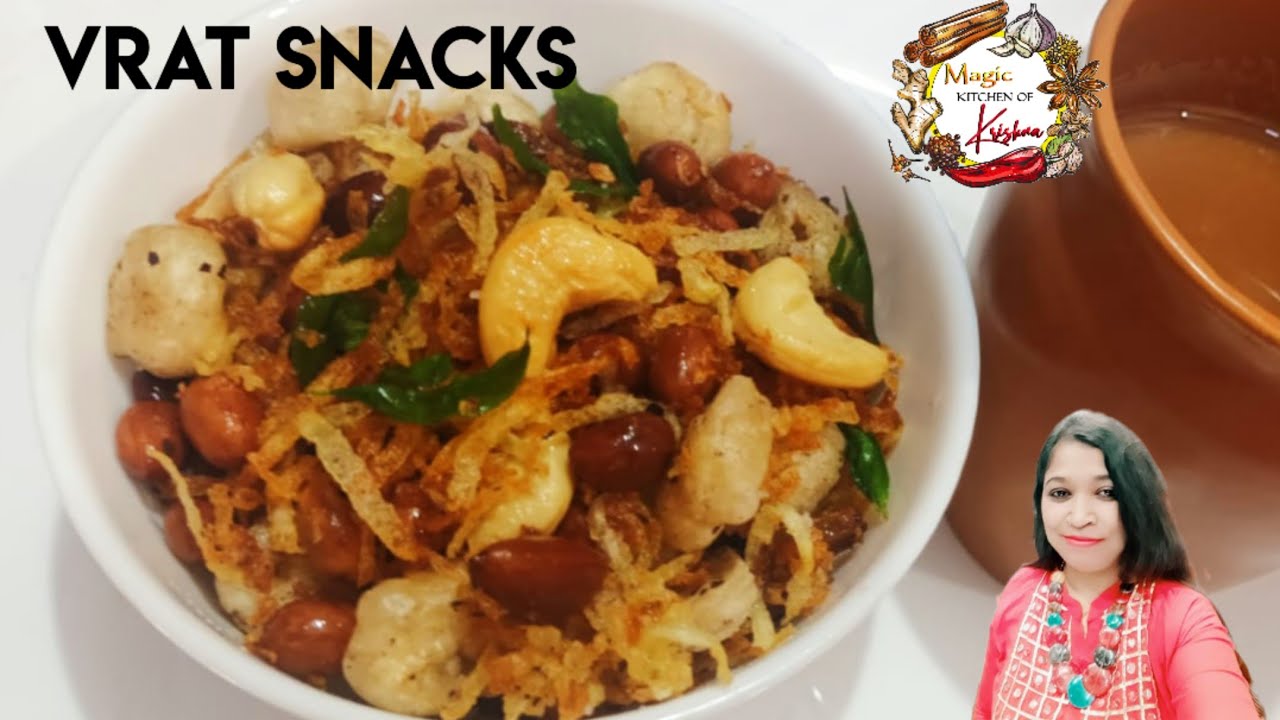 special snacks for vrat /snacks recipe /easy snacks 😋 Magic kitchen of ...