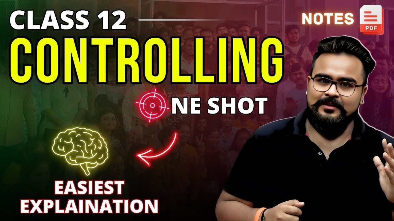CONTROLLING class 12 business studies ONE SHOT | chapter 8 bst by ...