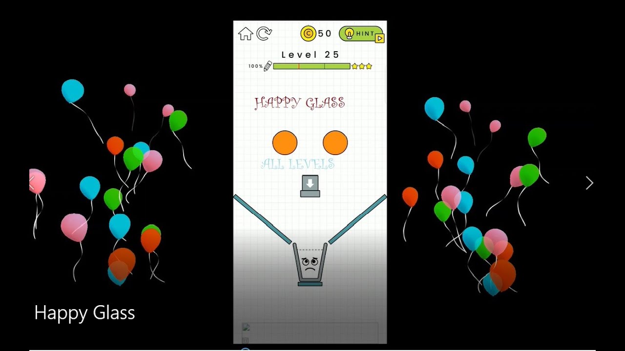 Happy Glass // Level 1- 50 // Part -1 // All Levels //Audmint - YouTube