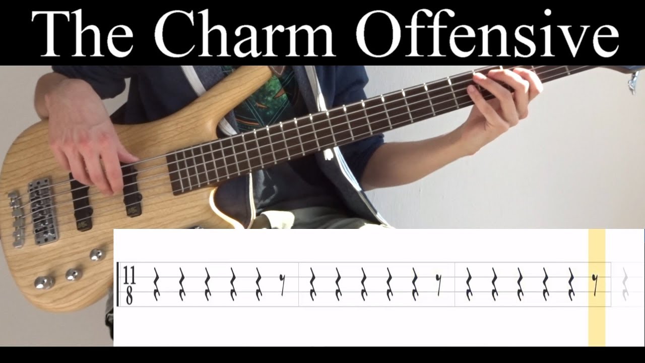 The Charm Offensive (Oceansize) - Bass Cover (With Tabs) by Leo Düzey ...