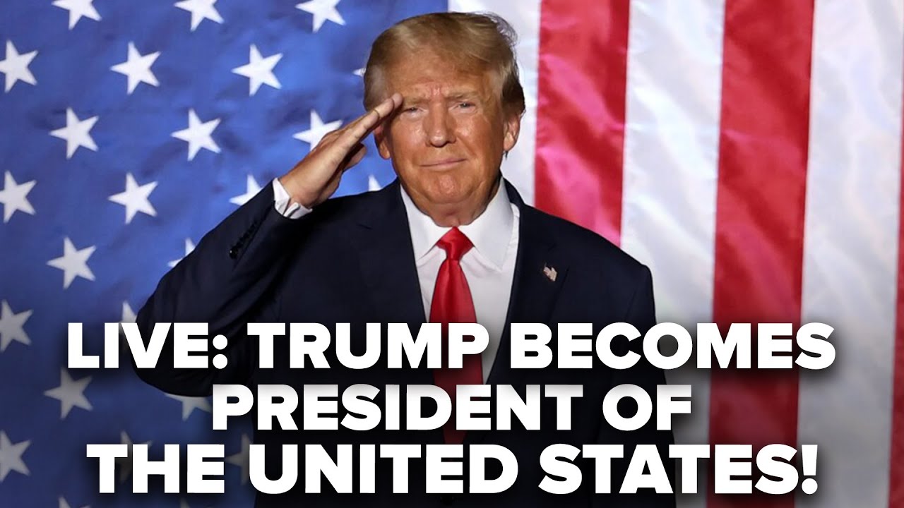 ⚡Trump IS the President of America! Live coverage from the United ...