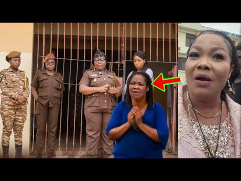 Agradaa Is Crying And Begging The Prison Officers To Help Her As She ...
