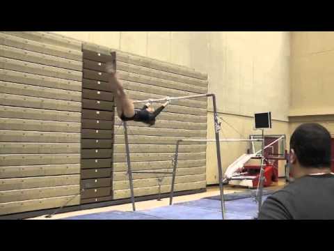 Michelle Shnayder on Bars at 2014 Ivy Championship - YouTube