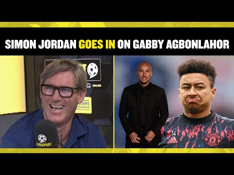 JORDAN vs AGBONLAHOR 🔥 Simon Jordan HITS BACK at Gabby Agbonlahor...