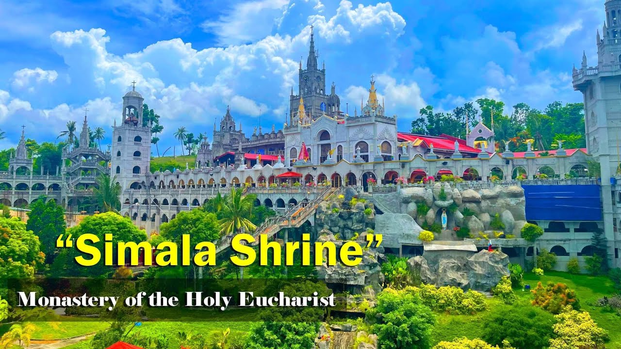 SIMALA SHRINE🇵🇭 (Our Lady of the Holy Eucharist Monastery) Sibonga ...
