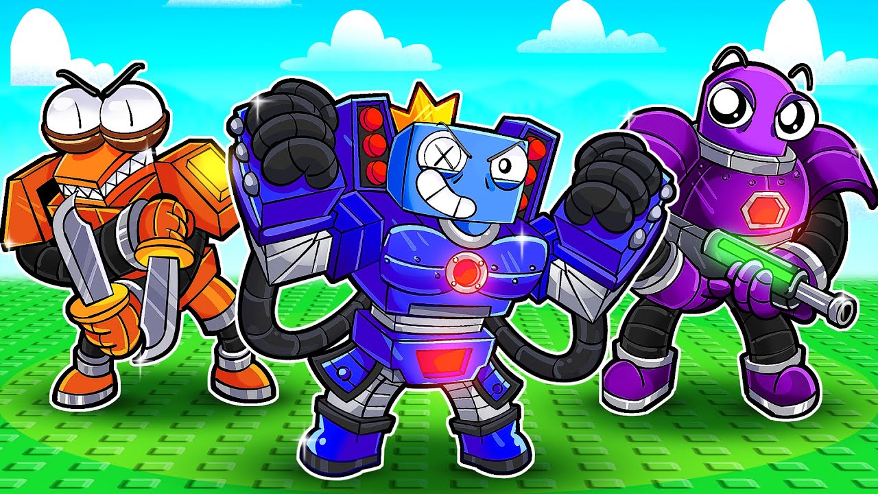 RAINBOW SUPER SOLDIERS! (Upgrade to MECHA GOD) - YouTube