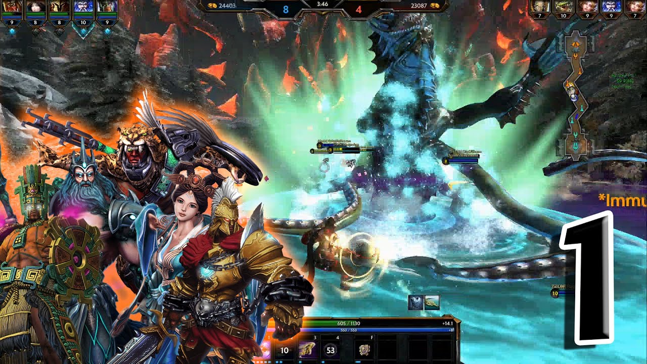 ALL OUT ASSAULT | Smite With Friends(1) | MOTD Gameplay - YouTube