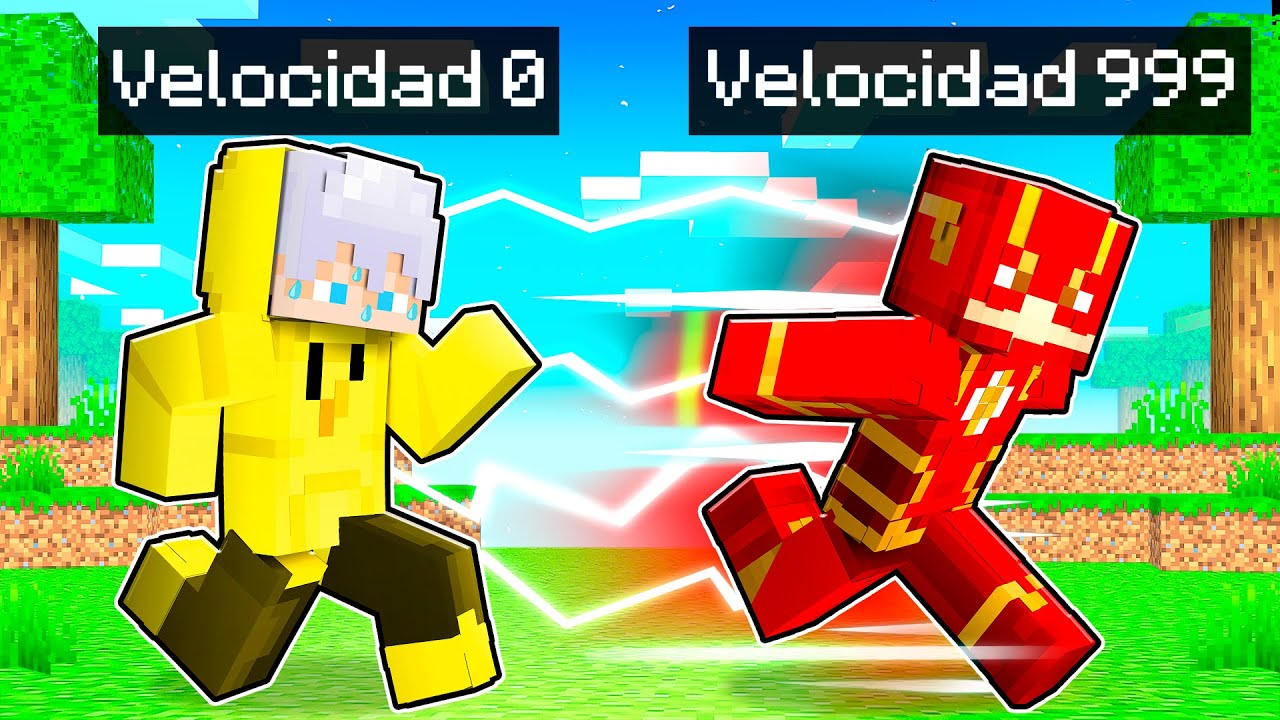 ADOPTADO por el Hombre MÁS RÁPIDO de Minecraft! - YouTube