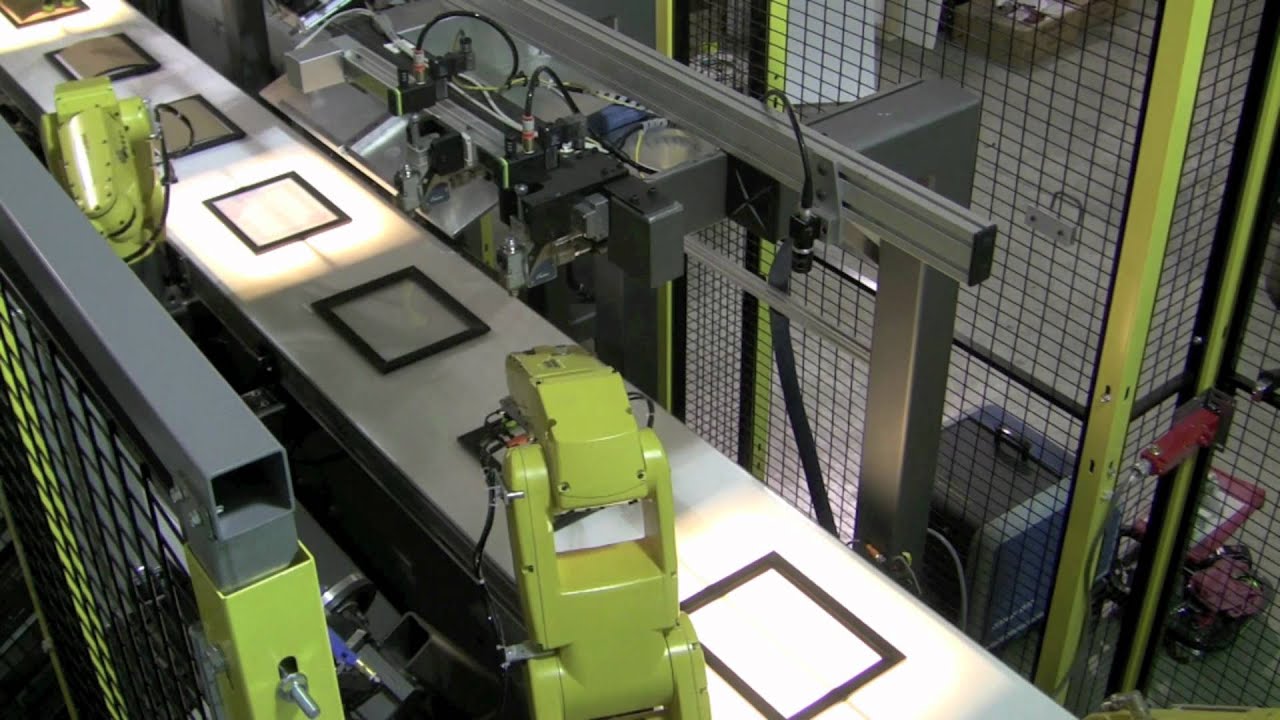 Robotically Automated Photo Frame Assembly #2 - YouTube