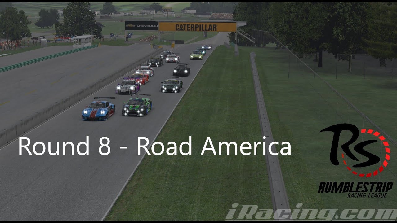 iRacing || Rumblestrip Road America || TrackIR - YouTube