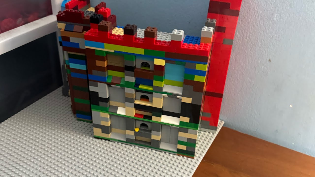 Destroying a lego castle #lego - YouTube