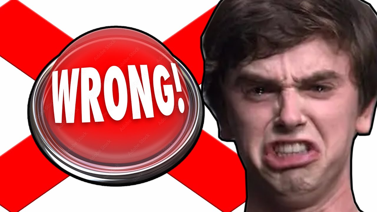 I AM A *Incorrect Buzzer Sound Effect* - YouTube