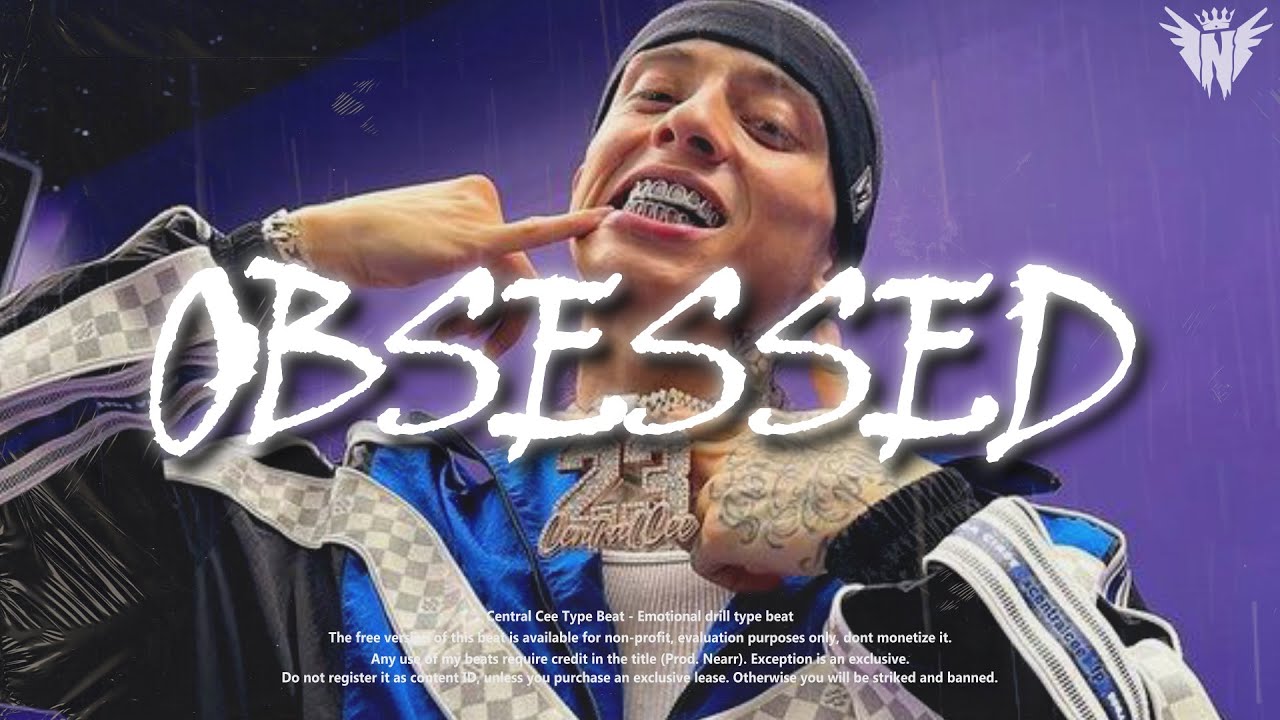 [FREE] Central Cee x Emotional Drill Type Beat ~ "Obsessed" - YouTube