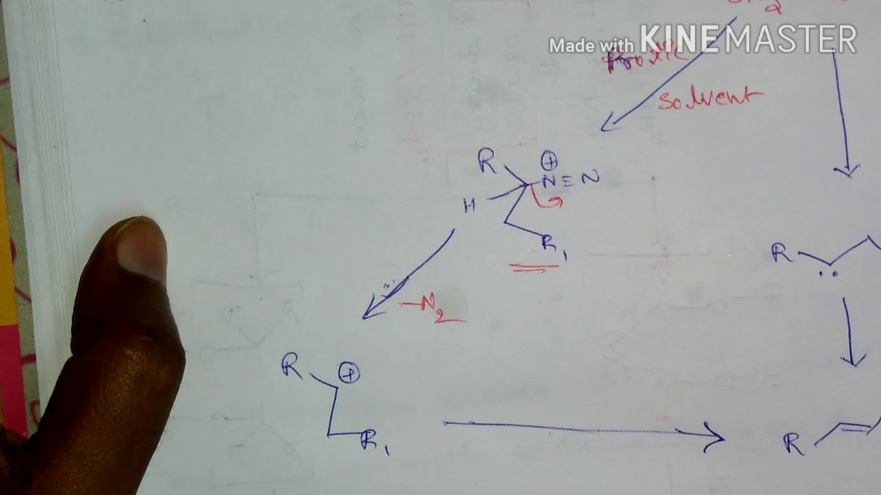 Bamford-Stevens-Shapiro Reaction - YouTube