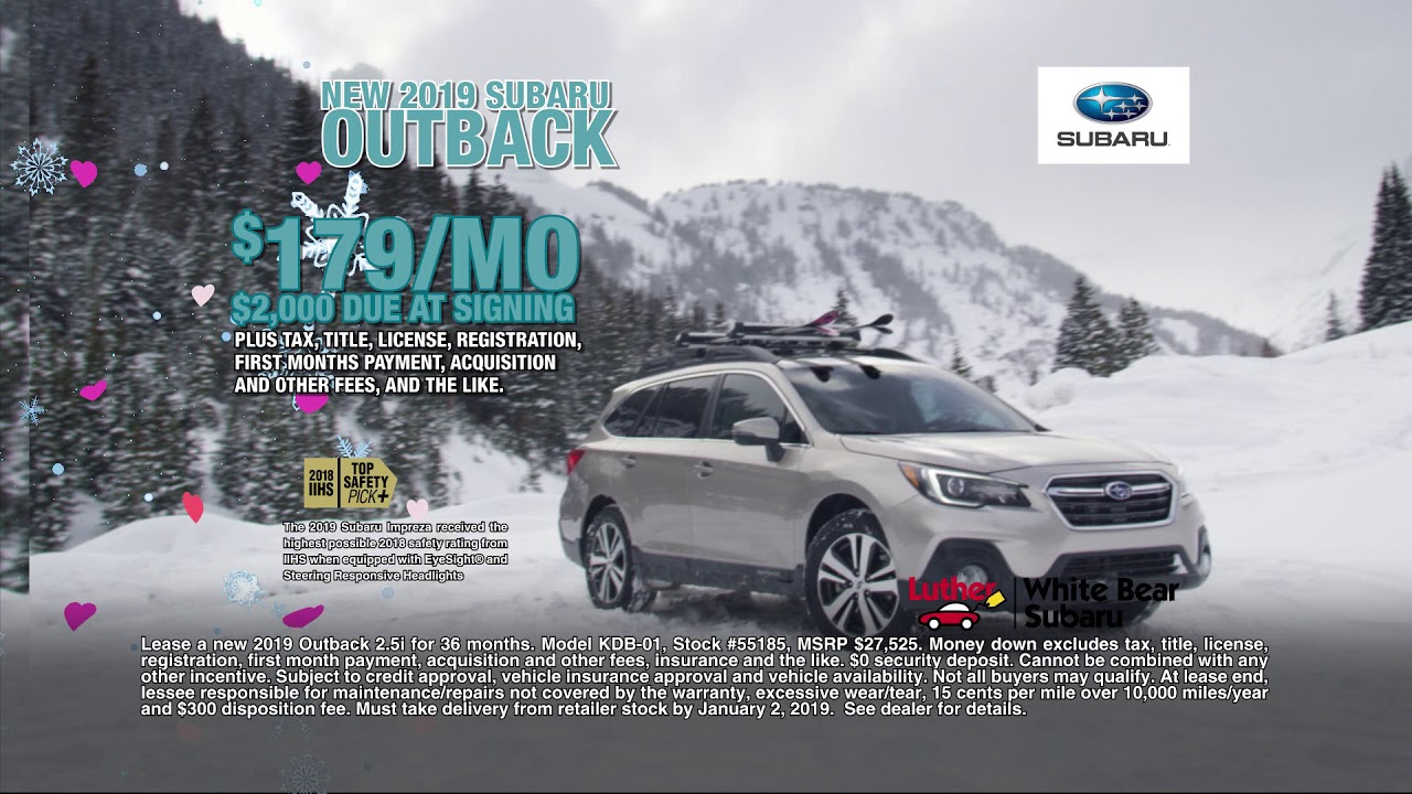 White Bear Subaru Outback - YouTube