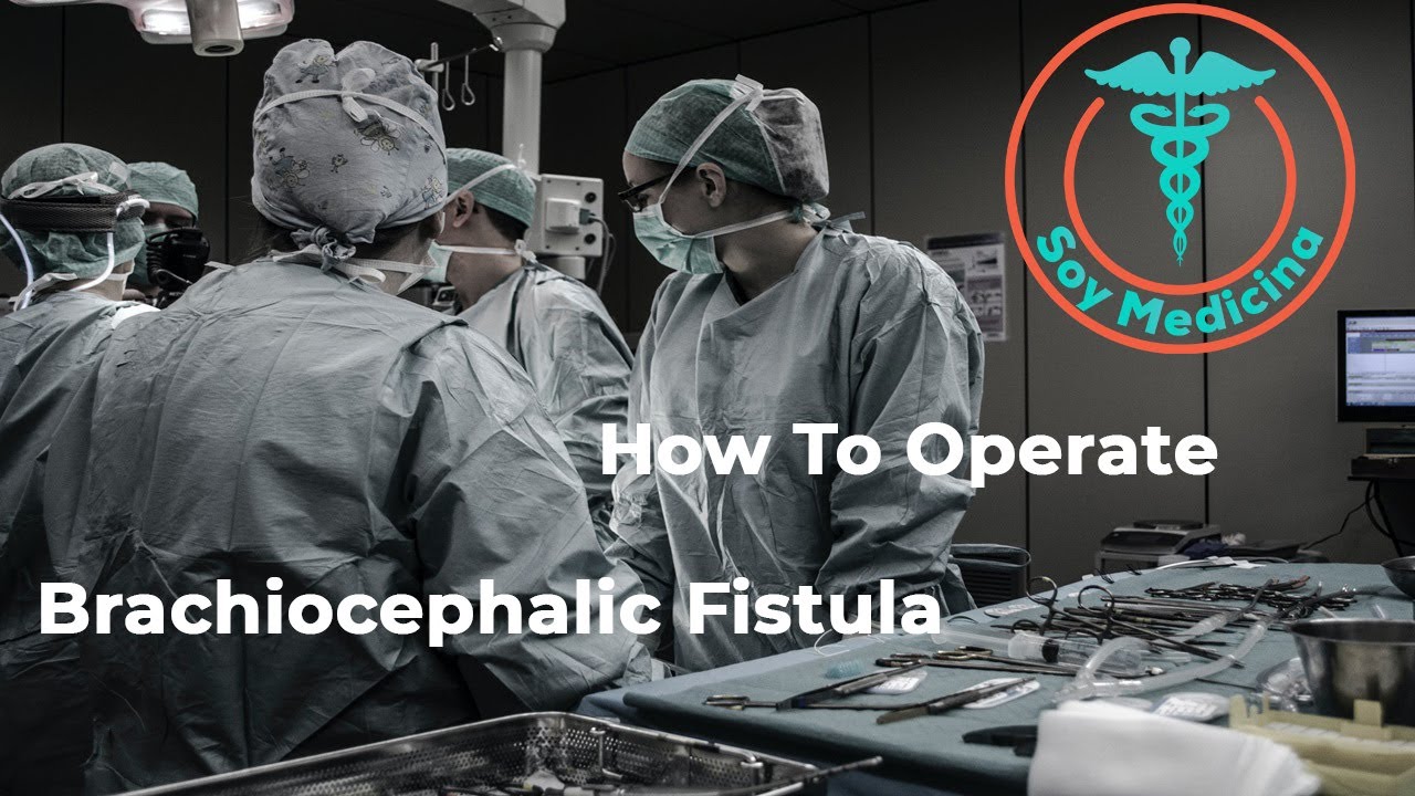 How To Operate - Brachiocephalic Fistula - YouTube