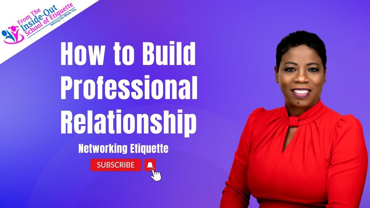 How to Network Effectively | Building Professional Relationship - YouTube