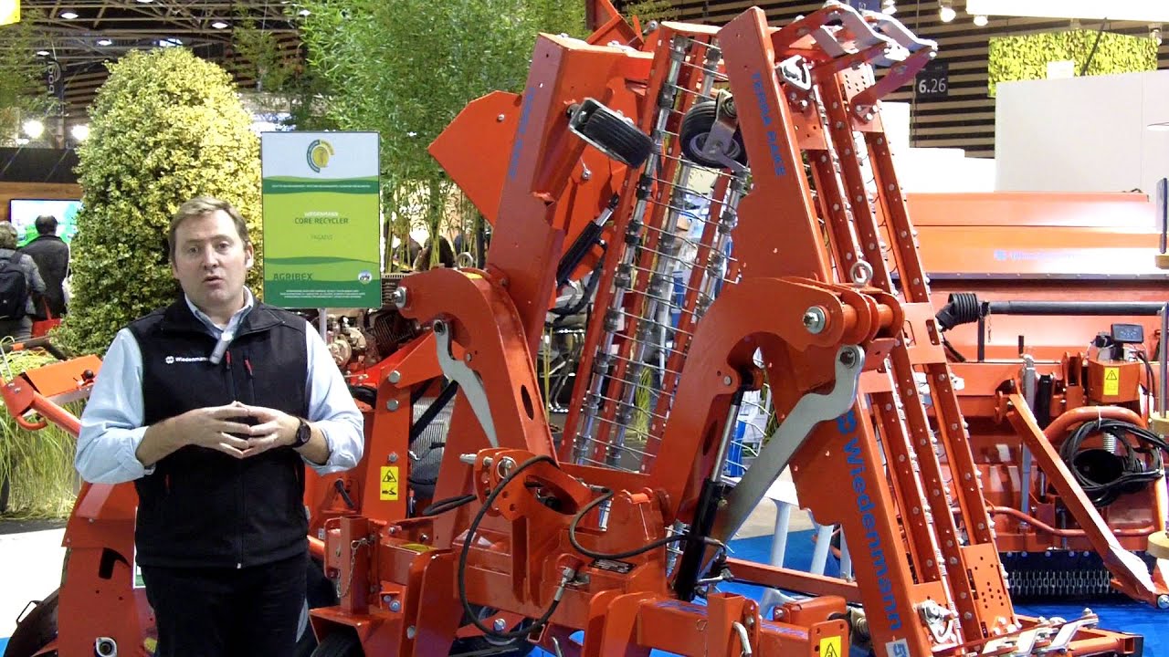 WIEDENMANN : TERRA RAKE grande largeur présentée à PAYSALIA 2015 par ...